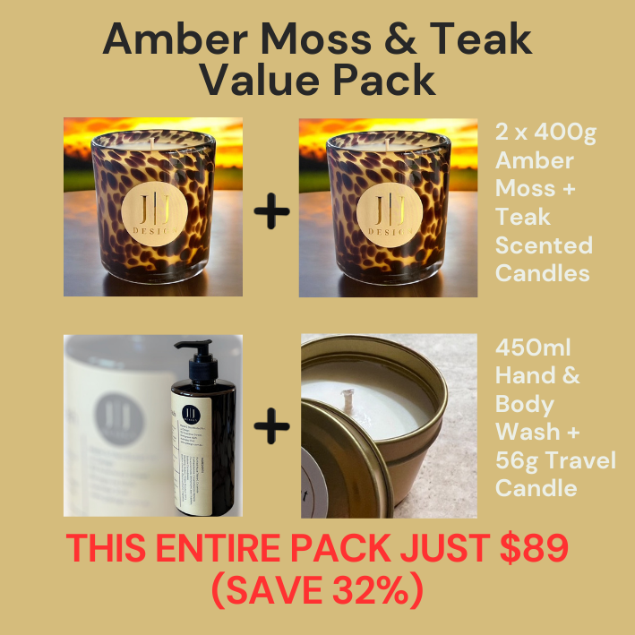 The Ultimate Amber Moss & Teak Value Pack – JJ Design